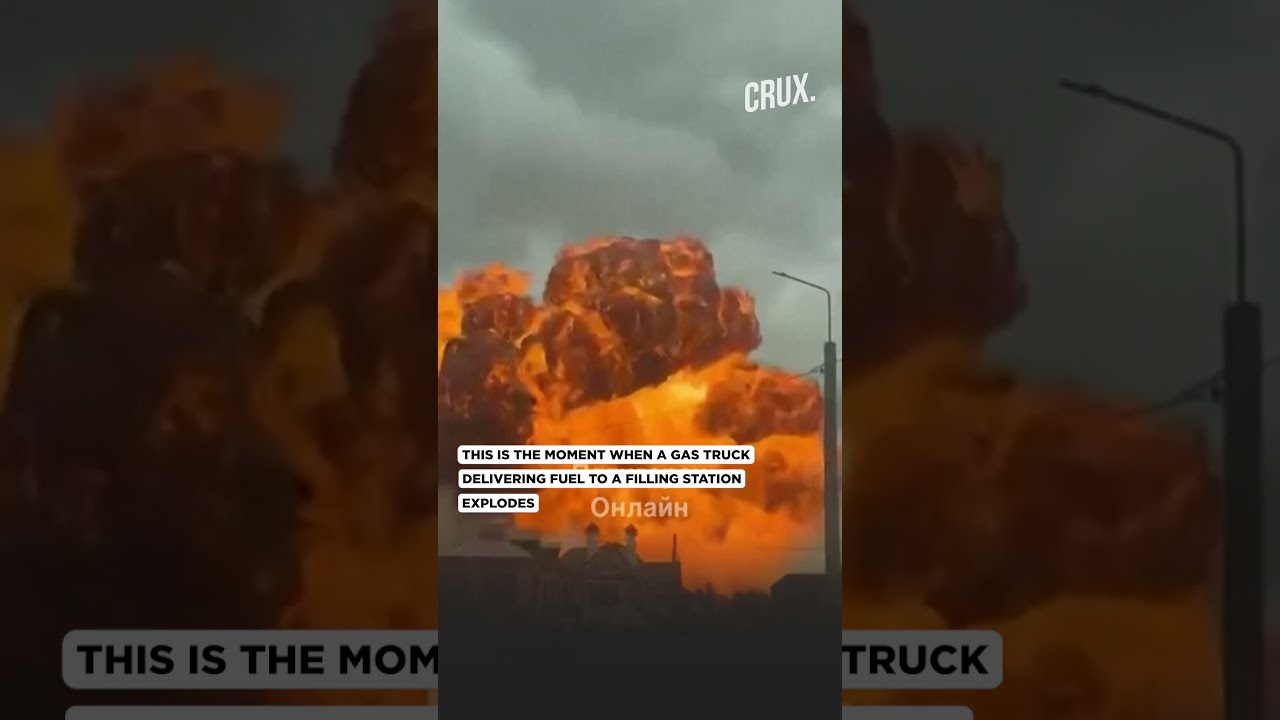Drone Strike on Accident? Six Injured in Fuel Truck Explosion in Russia