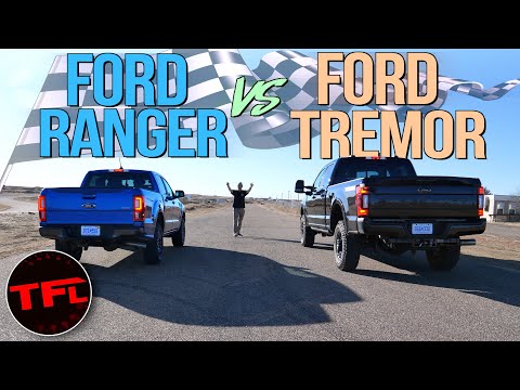 Ford F-250 Super Duty 6.7-Liter Diesel Drag Races Ranger, Results Are ...