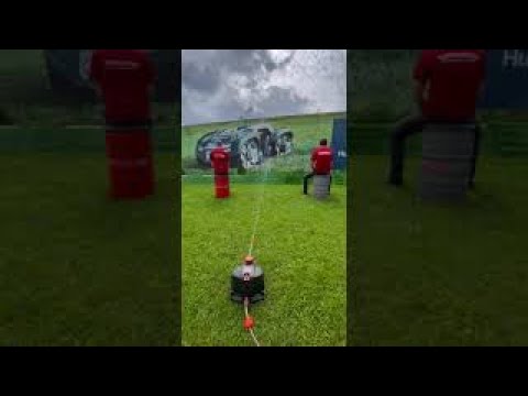 Testing the GARDENA AquaContour Automatic multi-circuit sprinkler \ Дождеватель многоконтурный