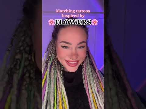 Flower inspired matching Tattoos!