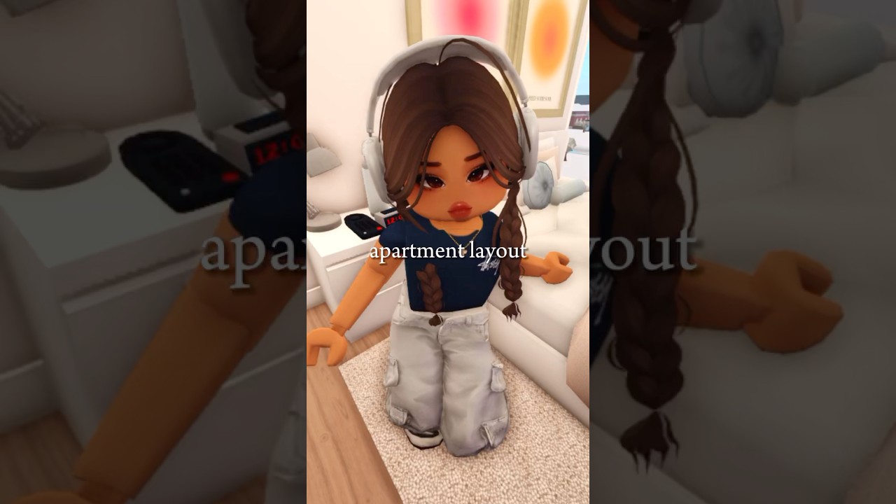 Apartment layout! #roblox #bloxburg #shorts #abxcado #apartmentlayout