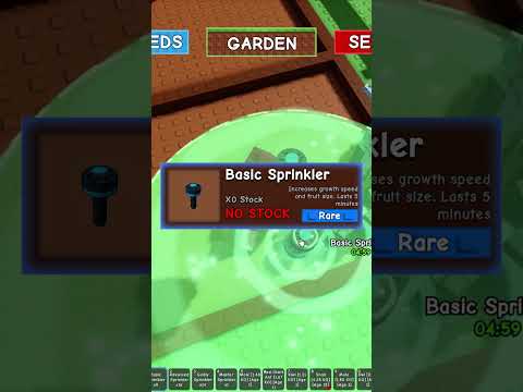 How To Do The Sprinkler Method Glitch In Grow A Garden #growagarden #roblox #robloxfyp #shorts