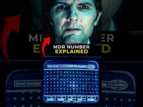 MDR Numbers Mean in Severance #severance #appletv #shorts #edit #severancetrailer