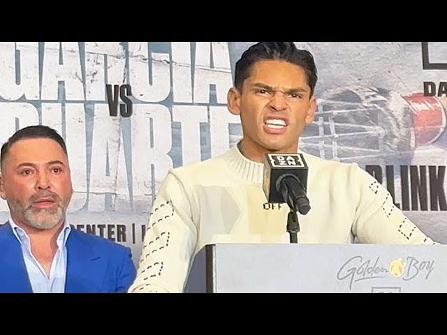 "I hope you're ok" - Oscar De La Hoya reacts to Ryan Garcia's recent ...