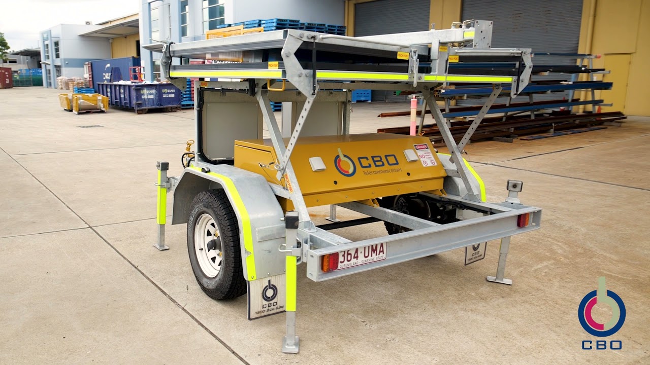 CBO RDS 7 Solar Trailer