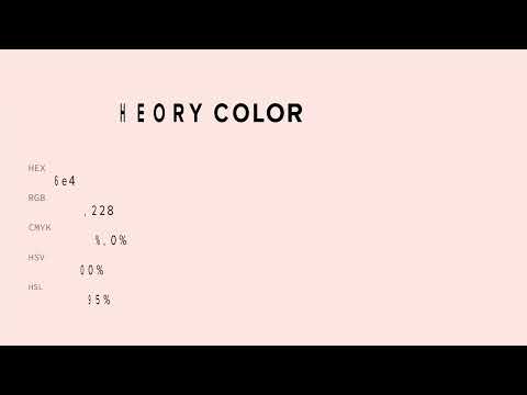 What color is Pink Theory ? #ffe6e4 hex color - Violet color - Warm color ffe6e4