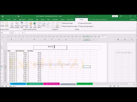 How to remove image watermark in MS Excel 2016