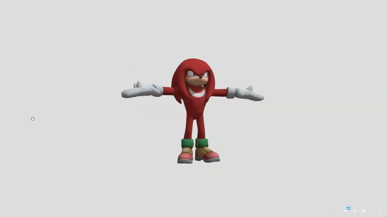 Knuckles movie model