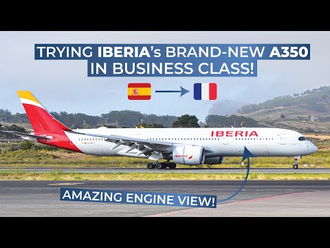 TRIPREPORT | Iberia (BUSINESS CLASS) | Airbus A350-900XWB | Madrid - Paris Orly