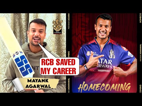 Mayank Agarwal Reaction After Joining RCB As Replacement | Mayank Agarwal Joined RCB As Replacement