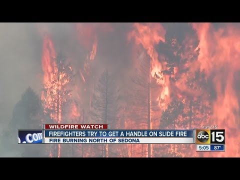 Firefighters try to get a handle on Slide Fire