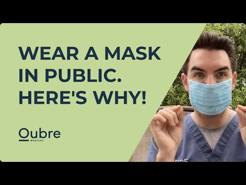 Wear a mask in public. Here's why!