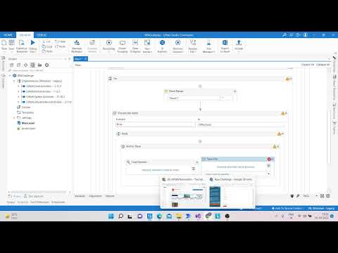 RPA Challenge workflow #RPA #Challenge #Website #UiPath #RPA