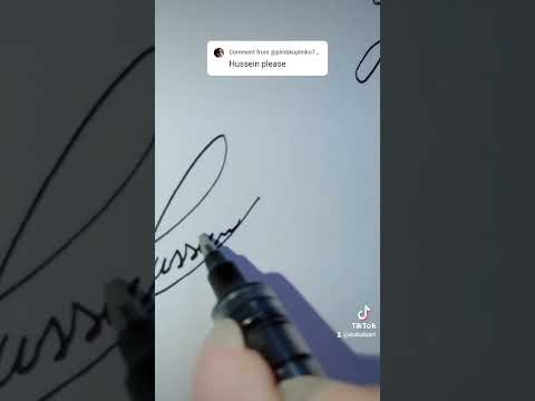 #viral Hussein💥✨️ #hussein #names #signature #howtodraw #creative #art #easy #how #threads