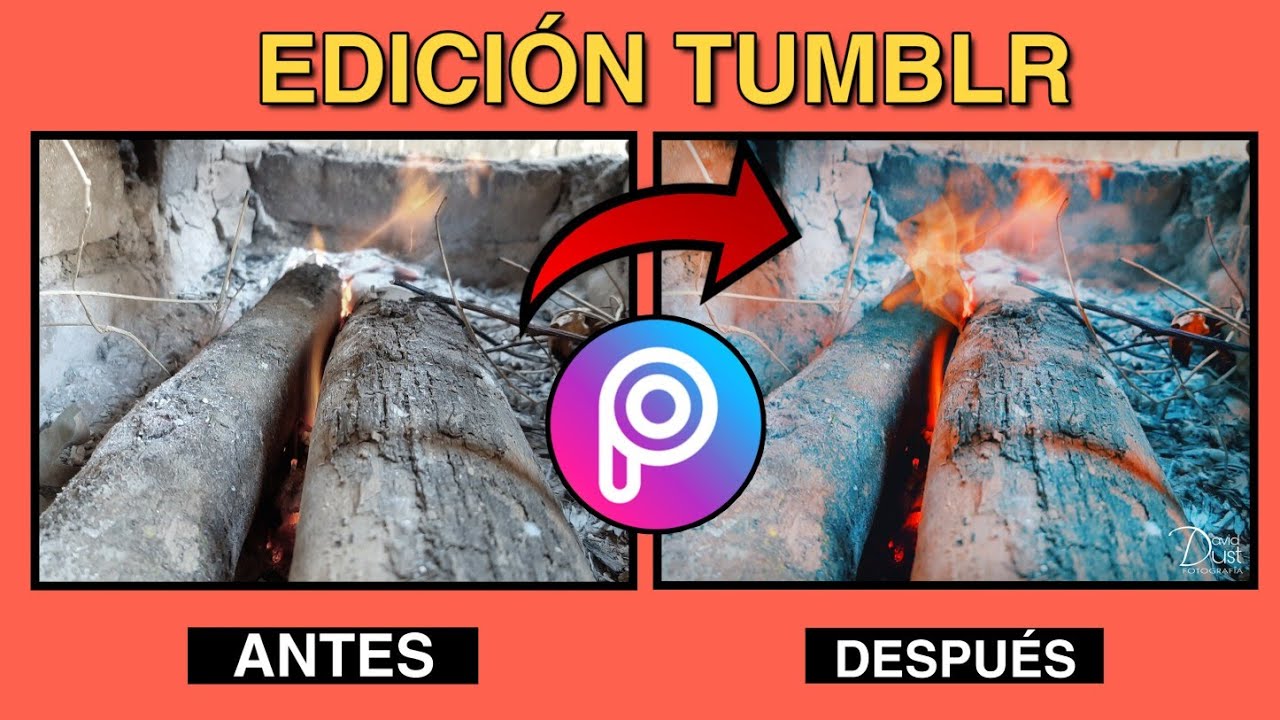 EDICIÓN TUMBLR EN PICSART 2020 | David Dust