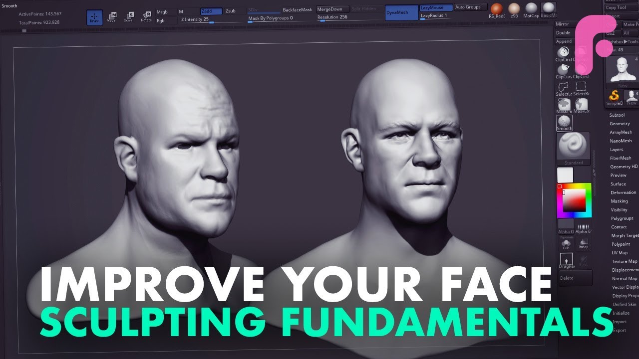 Taking Your Face Sculpt to the Next Level - Fundamentals