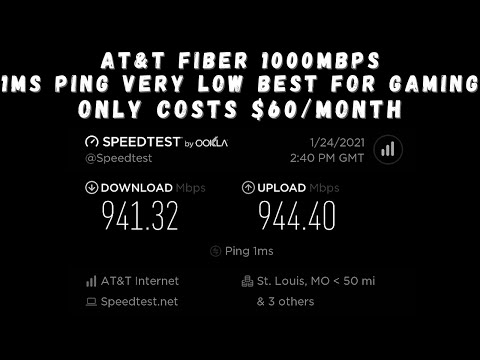 What's it like having AT&T Fiber Internet 1000 Mbps Part 2