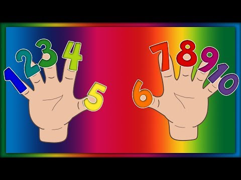 Count to 10 Finger Family | Learn Counting & Numbers | 123