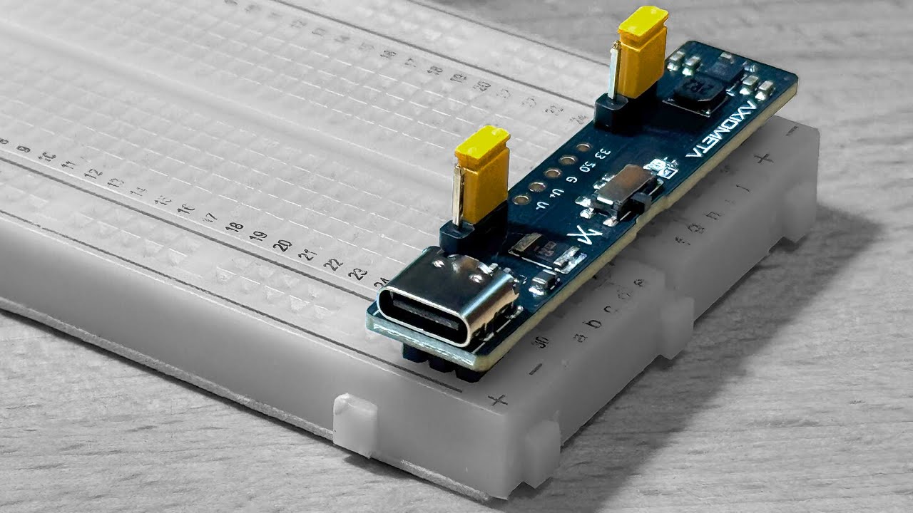 Building a USB-C breadboard power supply