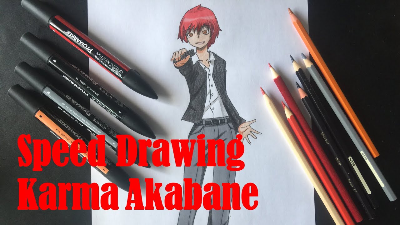 Speed Drawing : Karma [Assassination Classroom]