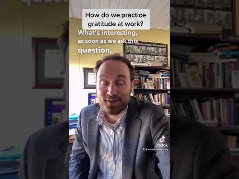 Gratitude is a Superpower: How to Practice Gratefulness at Work: ESP (60 second short)
