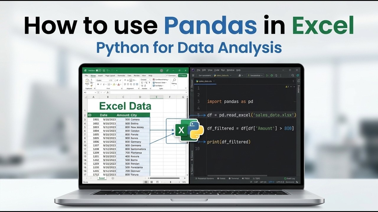 Python in Excel - How to create and filter Pandas dataframes
