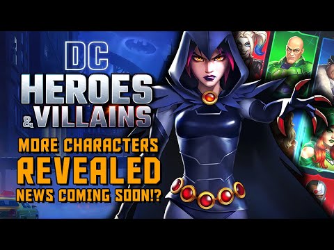 MORE Characters Revealed! News Incoming!? | DC Heroes & Villains