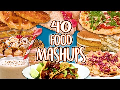 40 Food Mashup Recipes | Super Comp | Well Done