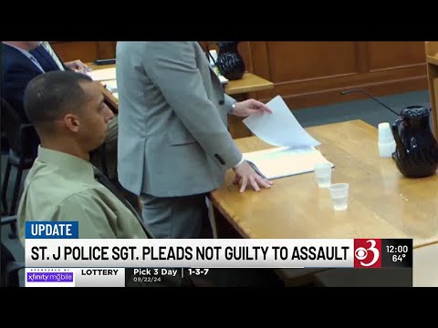 Vt. police officer pleads not guilty to aggravated assault over jaywalking