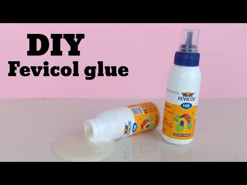 How to make fevicol at home easy in 1 minute!! How to make easy fevicol gum at home |Fevicol making