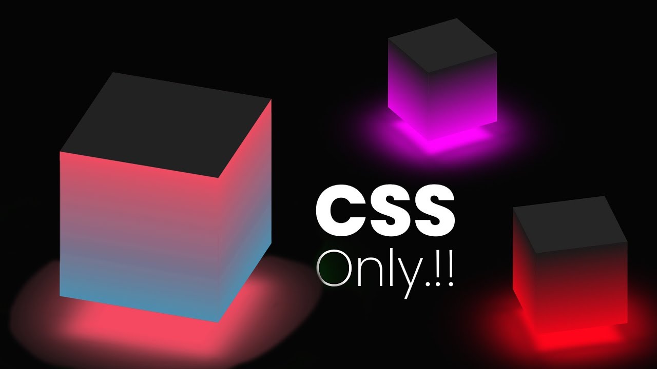 Learn 3D Cube Animation Effects with HTML and CSS | Web Development Tutorial