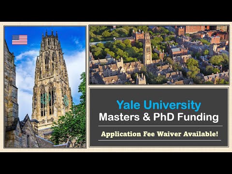 Yale University, USA 🇺🇸: $38,000 + Health Insurance