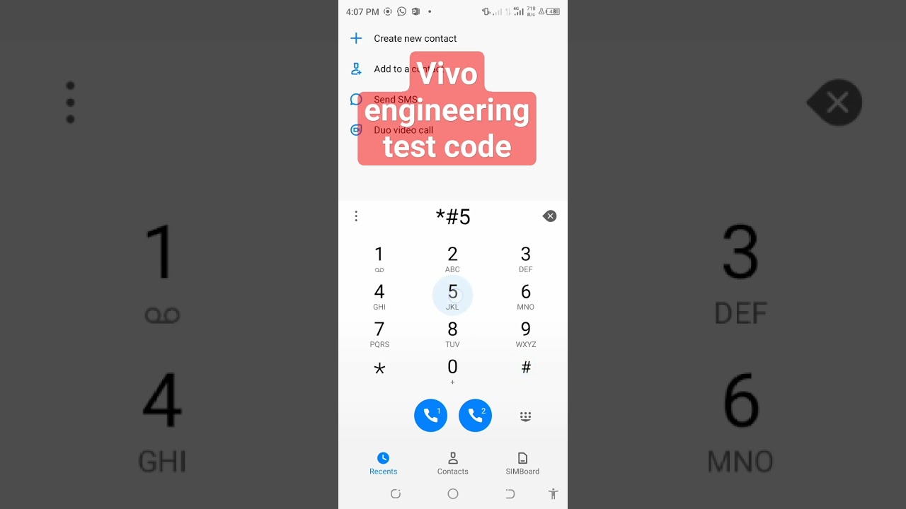 Vivo mobile engineering  test code||vivo secret code|| #vivoz1pro #vivo