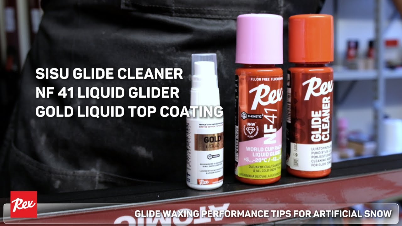 GLIDE WAXING PERFORMANCE TIPS FOR ARTIFICIAL SNOW