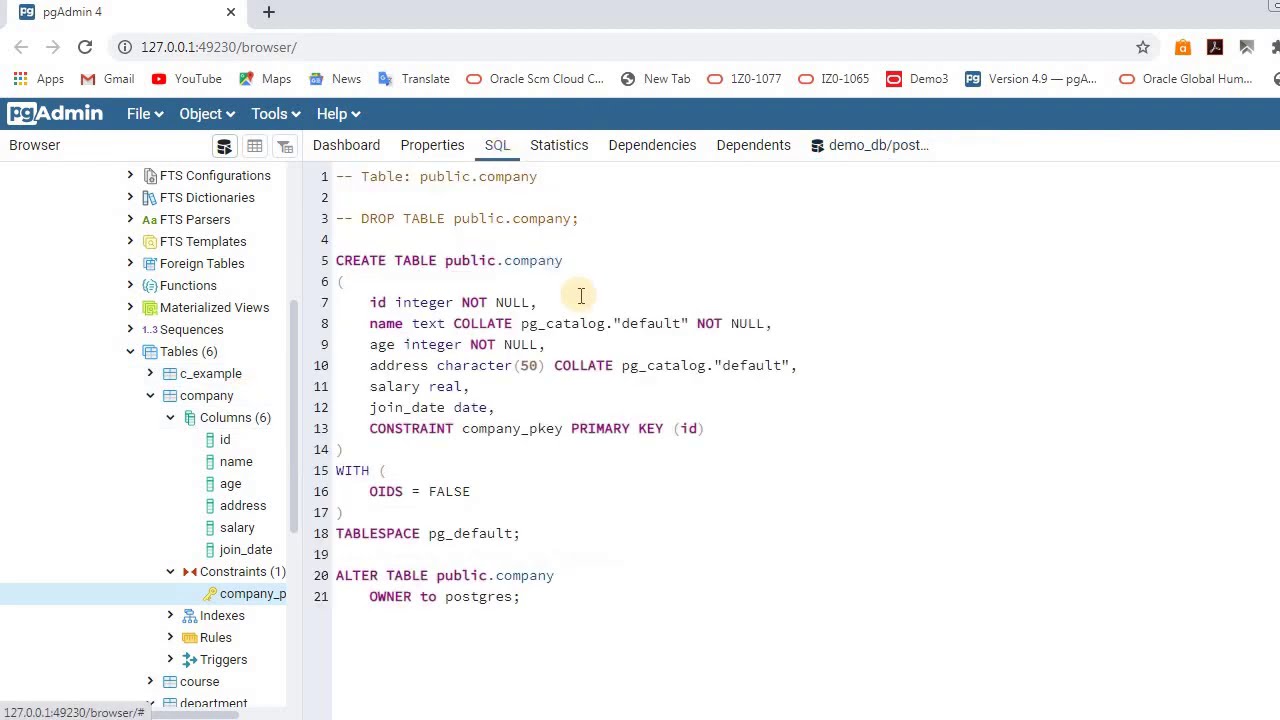 Constraints in SQL #CHECK #UNIQUE #NOT NULL #PostgreSQL Tutorials