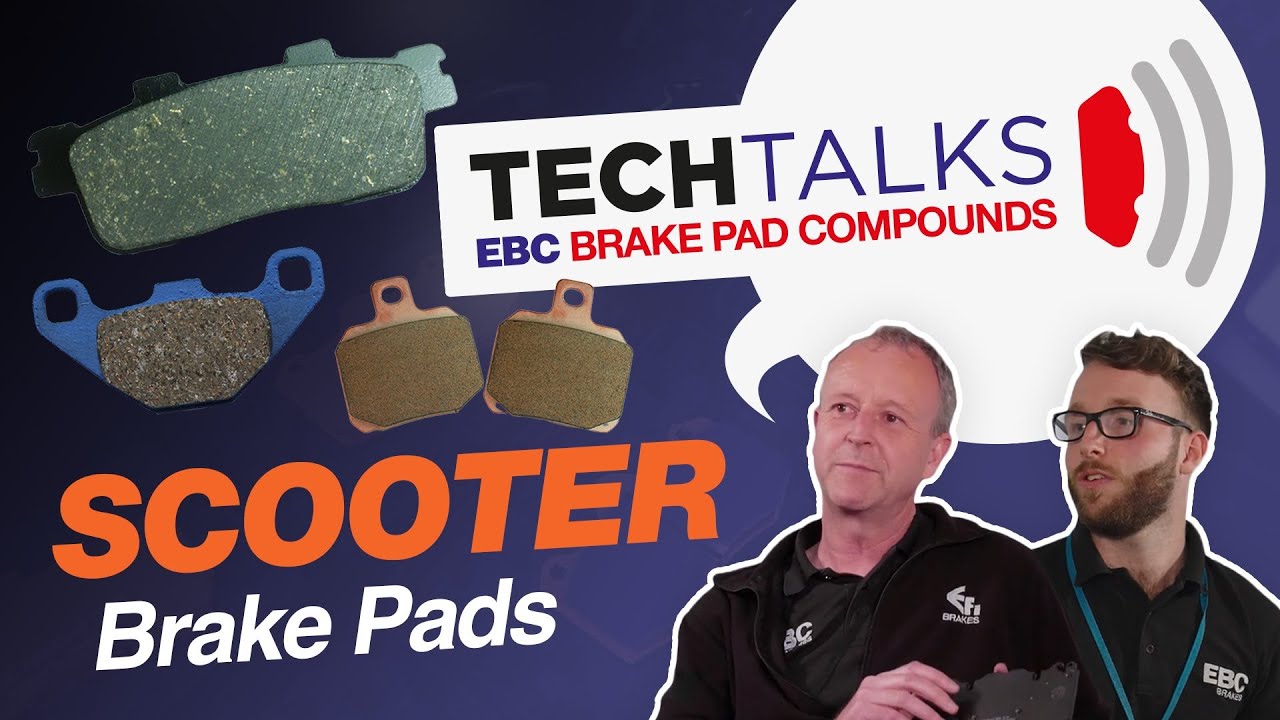 Scooter Brake Pad Range | Tech Talks – EBC Brakes' Pad Compounds