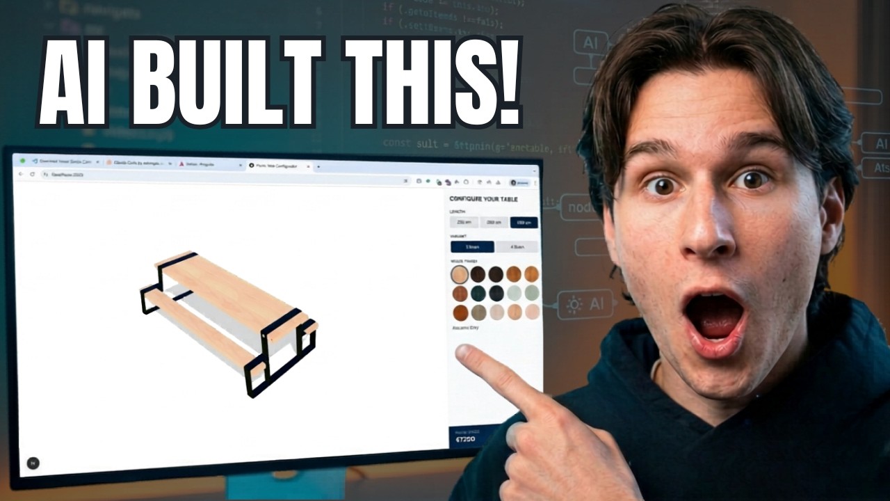How to build a 3D product configurator with AI