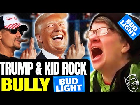 Trump & Kid Rock ROAST Bud Light CEO To His FACE For Hiring Dylan ...