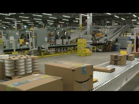 New Amazon fulfillment center uses tech, incentives to move goods rapidly