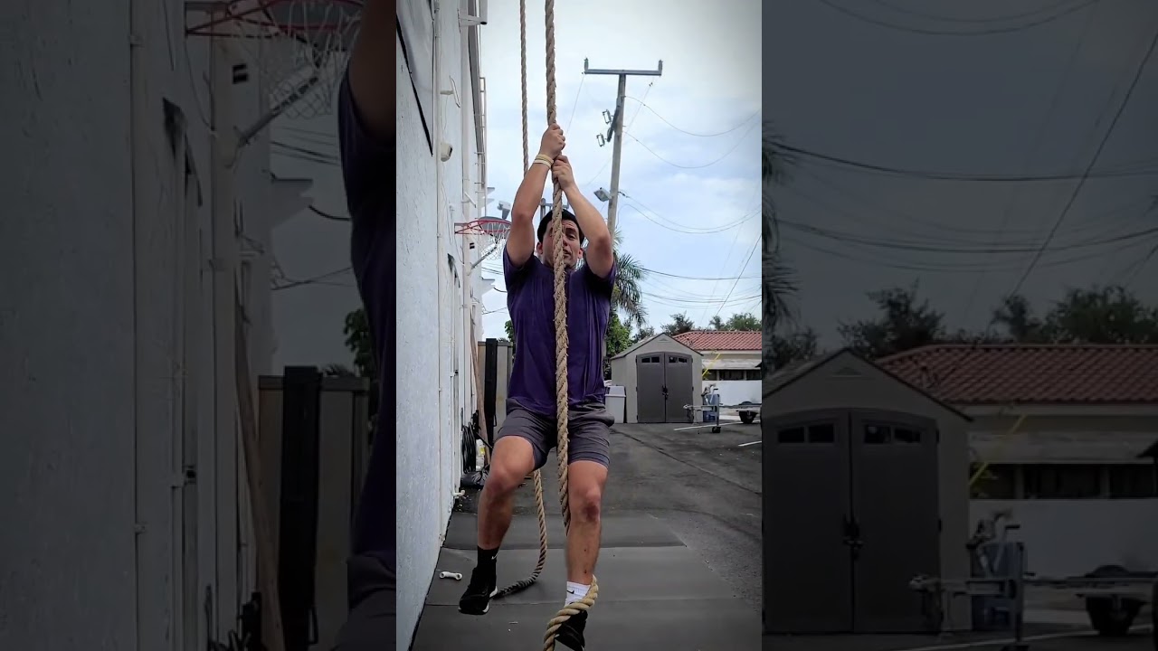 The S Wrap. Rope Climb Technique