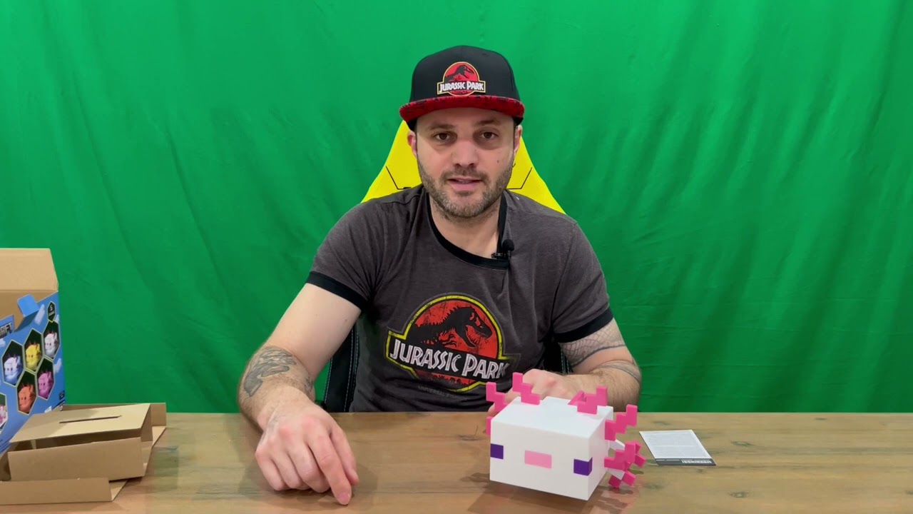 Ep 2007 - Minecraft Axolotl Light Unboxing