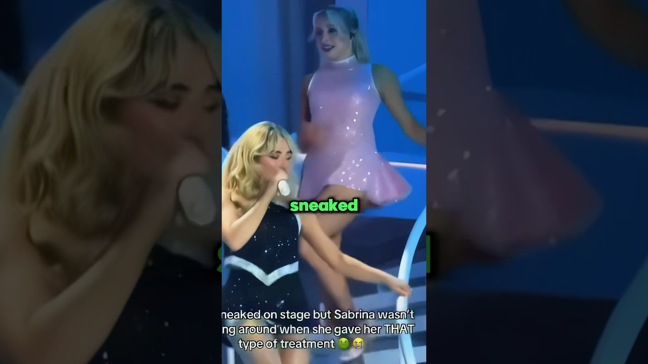 Fan Sneaked on Stage at Sabrina Carpenter’s Concert