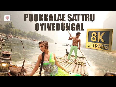 I - Pookkalae Sattru Oyivedungal 8K/4K Video | A. R. Rahman | Vikram, Amy Jackson