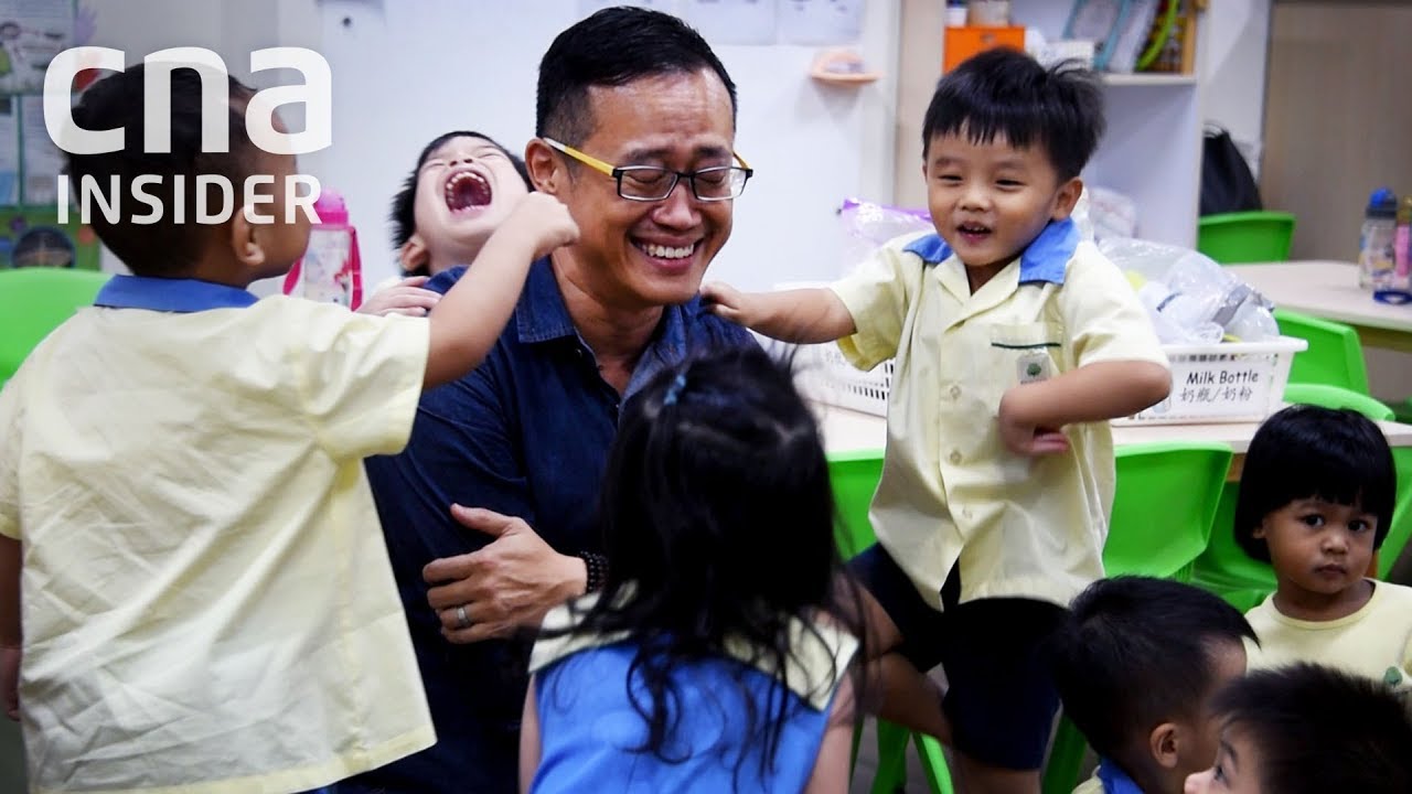 Meet The Male Pre-school Teacher