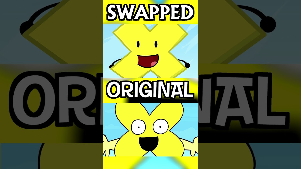 #tpot But Algebraliens And Objects SWAP! #bfdi #animation #shorts