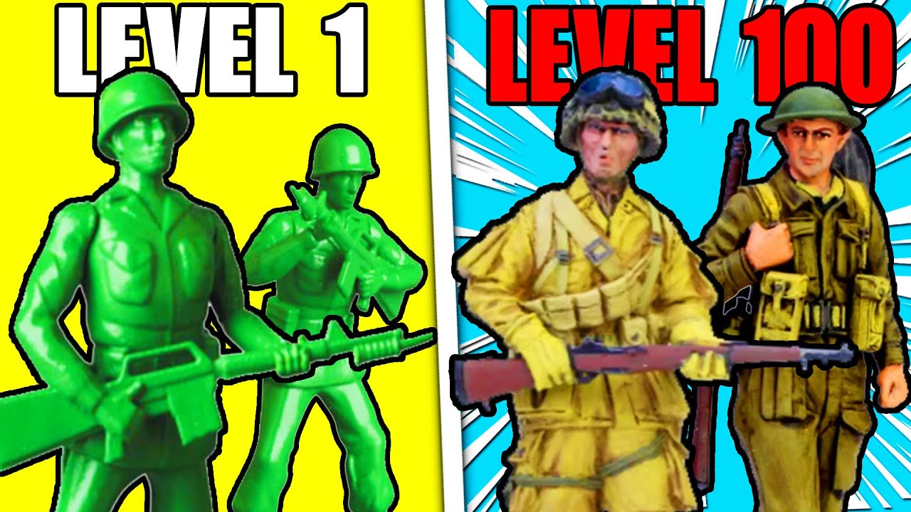 I Upgraded ARMY MEN Toy Soldiers...