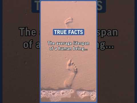 The average lifespan of human being is around 72 years. #facts #true #interesting #psychology
