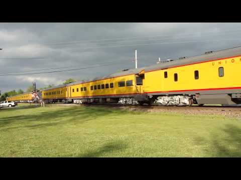 HiDef: 5-7-10 UP 1995 leads the SDUSL-07 in Livingston, IL @ 60mph!!!