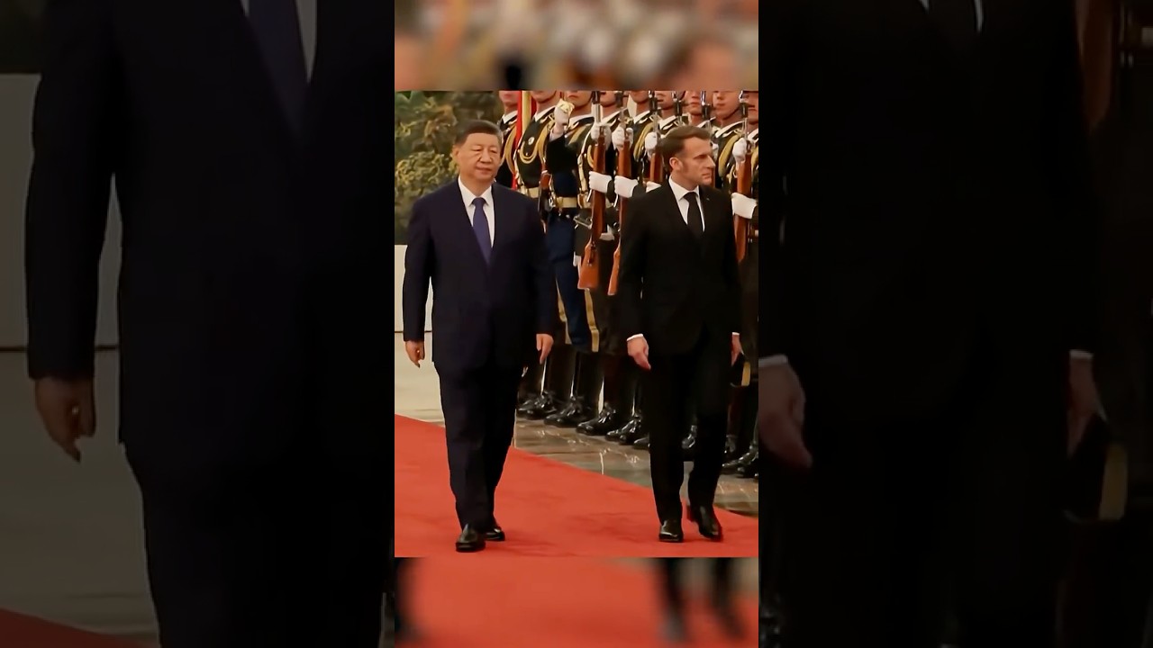 Xi Welcomes France’s Macron to Beijing in Official Ceremony