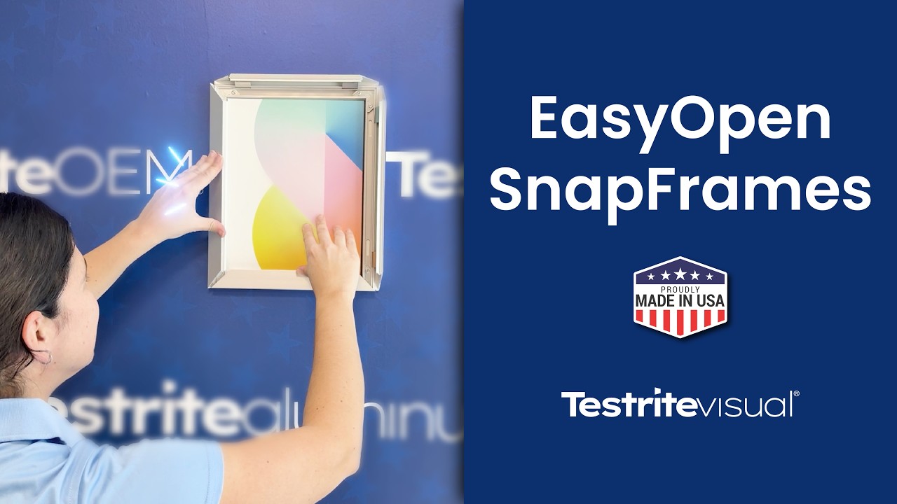 Testrite EasyOpen SnapFrames